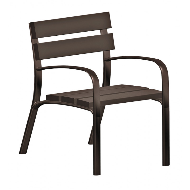 Banc extérieur recyclé Ebana - SÉMIO